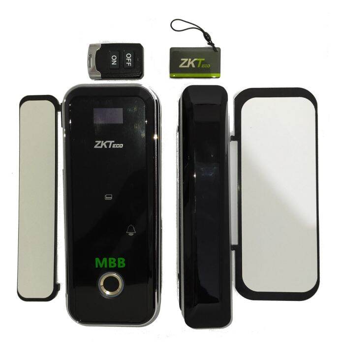 Smart Door Lock untuk pintu kaca ZKTeco GL300 | Lazada Indonesia
