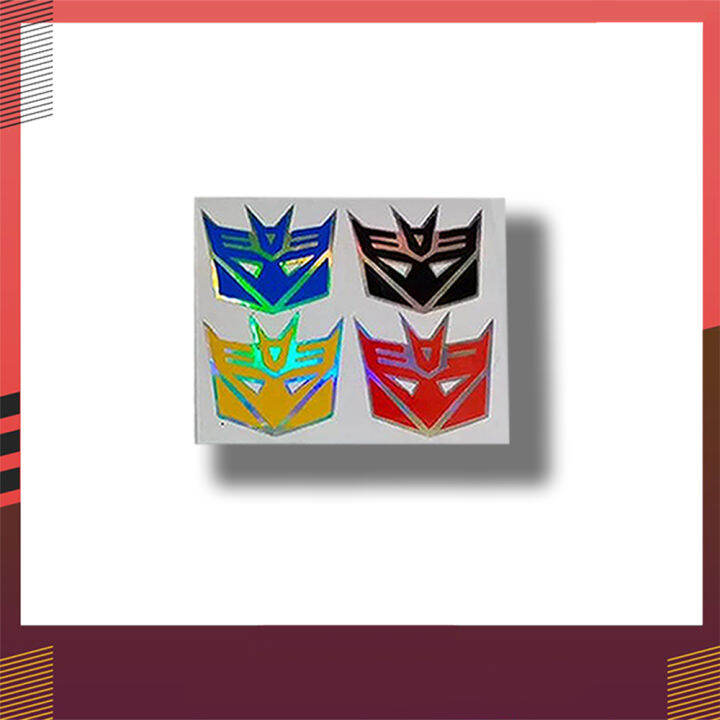 Stiker Vinyl kecil LOGO TRANSFORMER Stiker Motor Termurah | Lazada ...