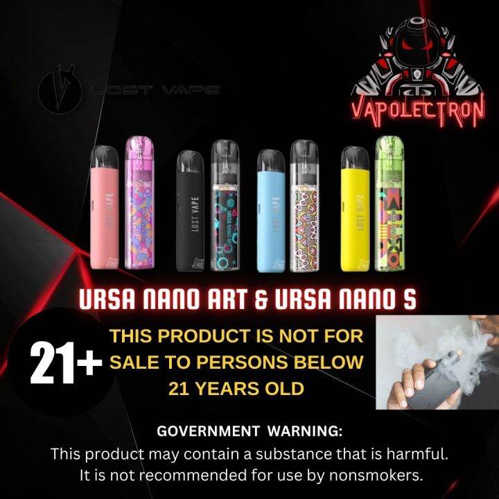 《COD》Lostvape Ursa Nano S & Ursa Nano Art 2023 Limited Edition 2in1 ...