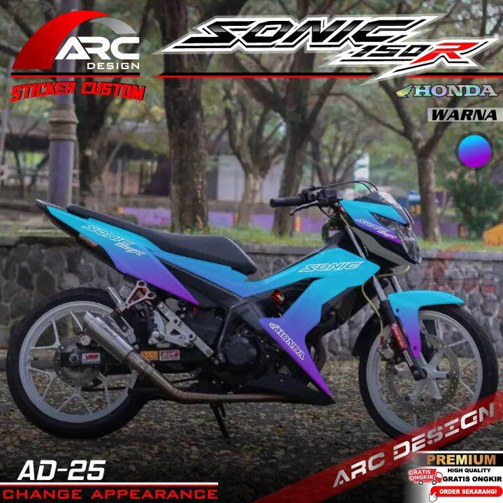 Decal Sticker Fullbody Honda Sonic 150R - Stiker Dekal Variasi Sonic ...
