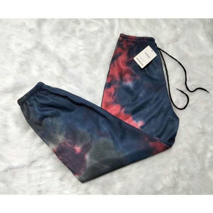 KEIC | SHEIN TIE DYE BAGGY PANTS (UNISEX JOGGER) | Lazada PH