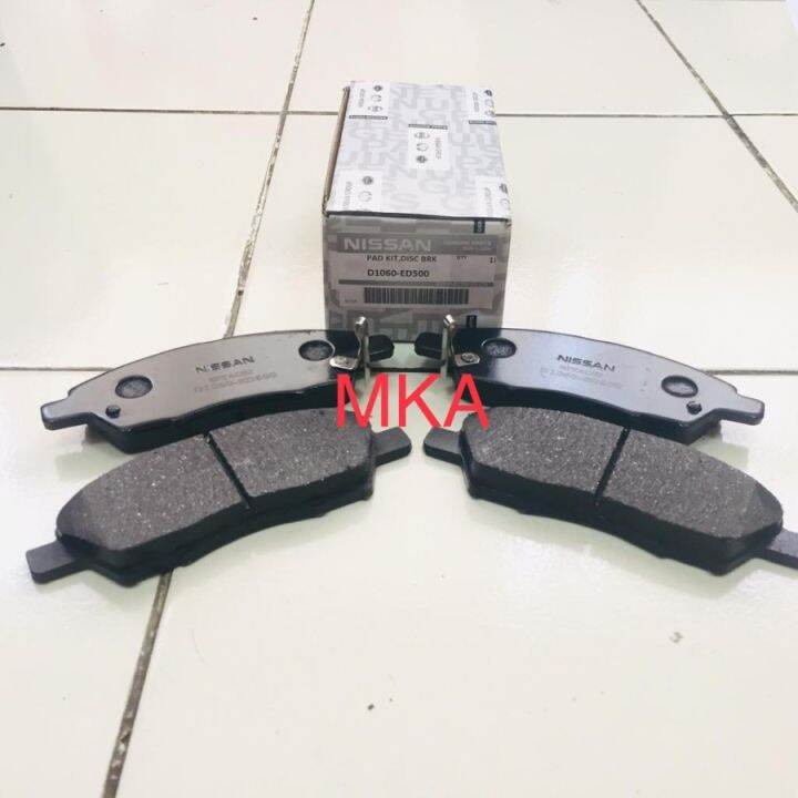 KAMPAS REM DEPAN BRAKEPAD NISSAN GRAND LIVINA P/N D1060-ED500 | Lazada ...