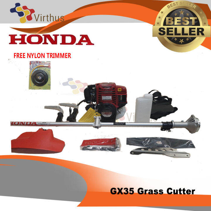 HONDA Grass Cutter Gasoline 4 Stroke Japan GX35 GX50 WITH FREE NYLON BLADE | Lazada PH