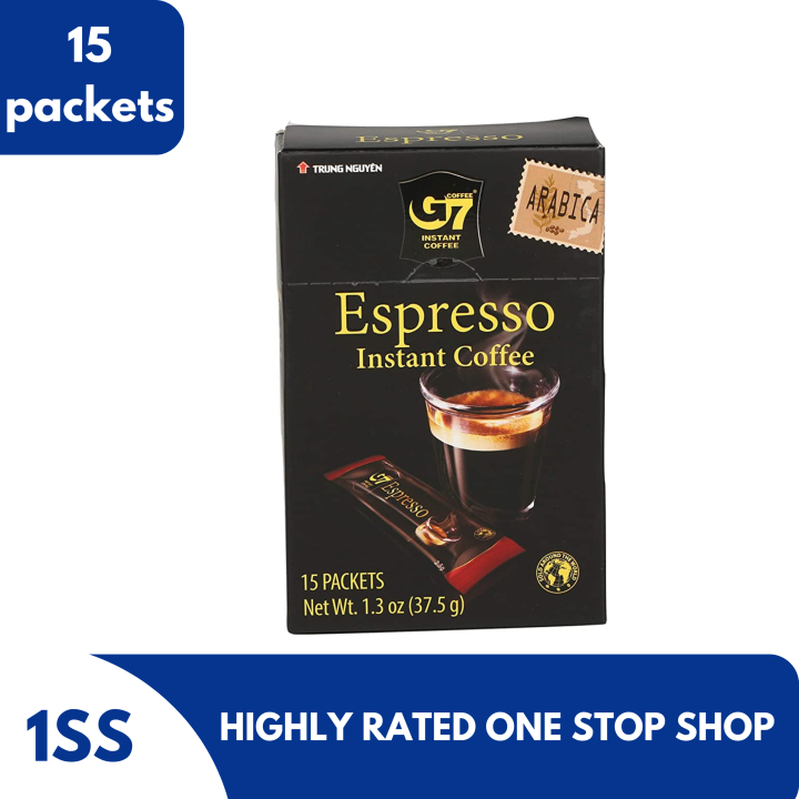 Trung Nguyen G7 Espresso Instant Coffee, 15packets | Lazada PH