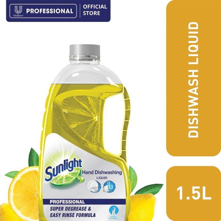 Faitha Sunlight Pro Dishwashing Lemon 1.5L | Lazada PH
