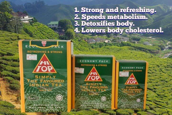 Enrico's Hi Top Tea-[100g,200g or 400g] SIMPLY THE FAVOURED INDIAN TEA ...