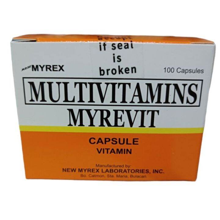 Multivitamins Myrevit / Skyvit / Multilem / MultiLive / Multivit Plus 100capsules | Lazada PH