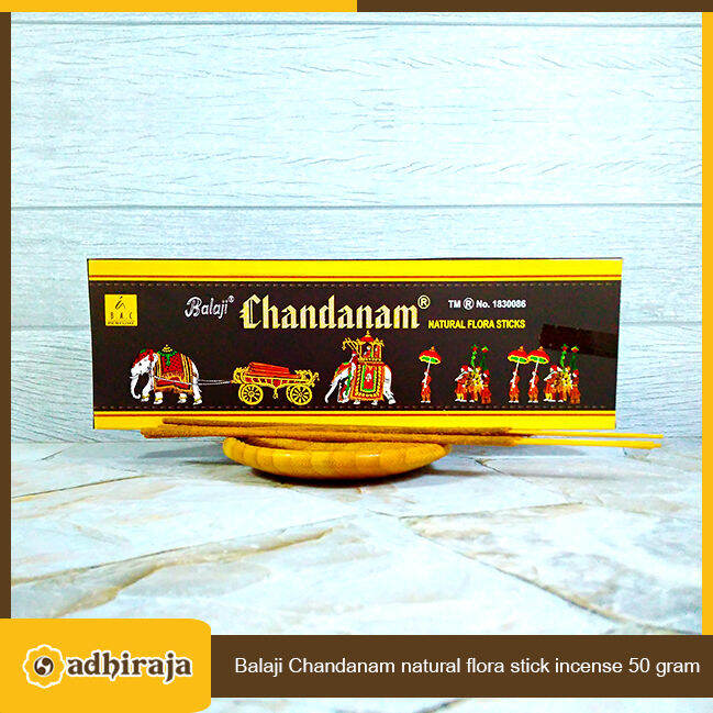 Balaji Chandanam natural flora stick incense 50 gram | Lazada Indonesia