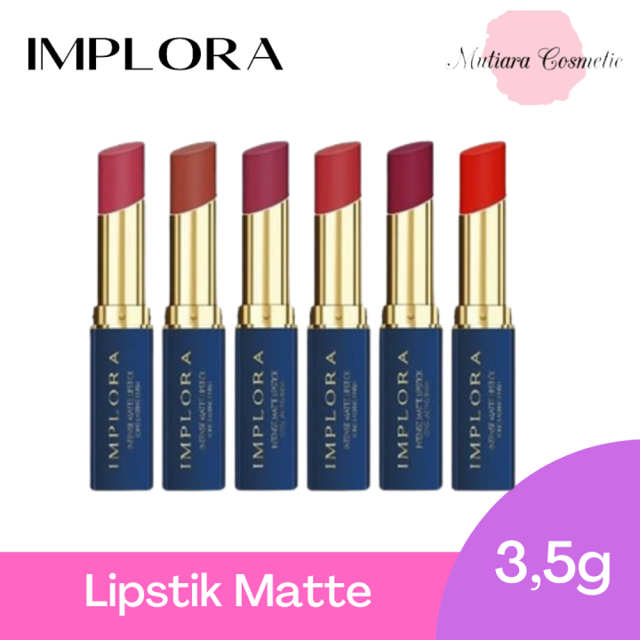 Implora Intense Matte Lipstick 3.5g | Lazada Indonesia