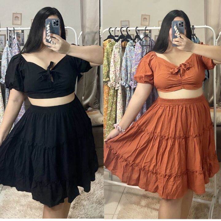 Plus Size Zara Cali Terno XL-4XL | Lazada PH