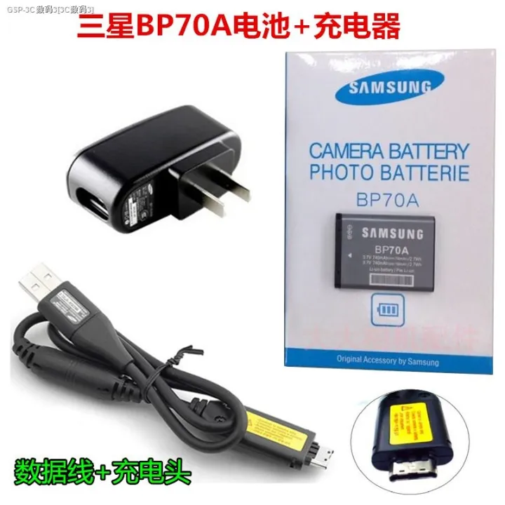 Tianling กล้องถ่ายรูปซัมซุง PL20 PL80 PL100 PL120,สายชาร์จแบตเตอรี่70-A ...