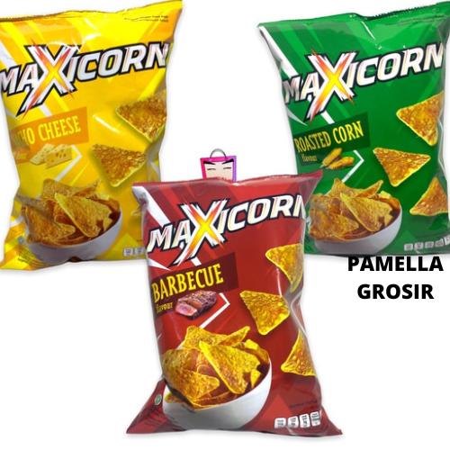 Maxicorn Nacho Cheese Roasted Corn Barbecue 150 Gr | Lazada Indonesia
