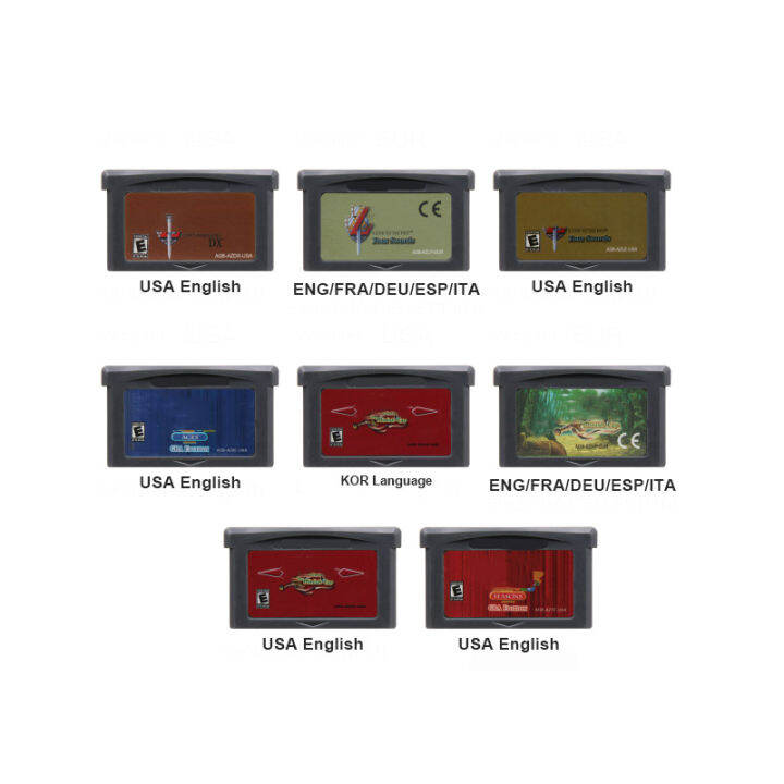 ZeldaSerie Video Game Cartridge 32 Bit Console Memory Card for GBA 3DS ...