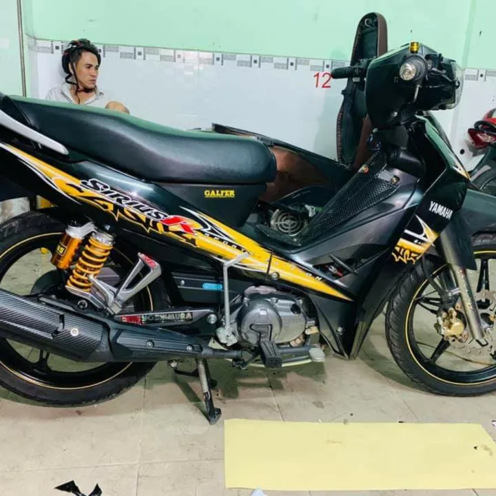 [HCM]Tem Sirius tem rời in công nghệ uv ép nhiệt dán cho xe Sirius sản ...