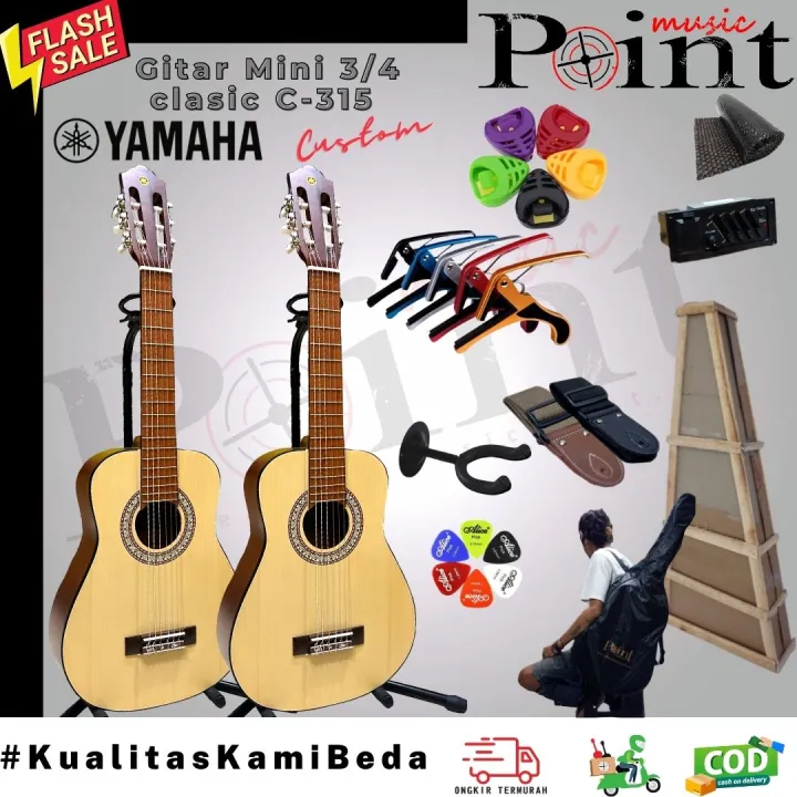 Gitar mini ukuran 3/4 Senar nylon cocok untuk belajar | Lazada Indonesia