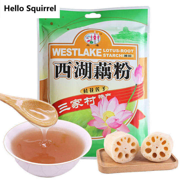 Lotus root powder, osmanthus lotus seed, lotus root powder, genuine ...