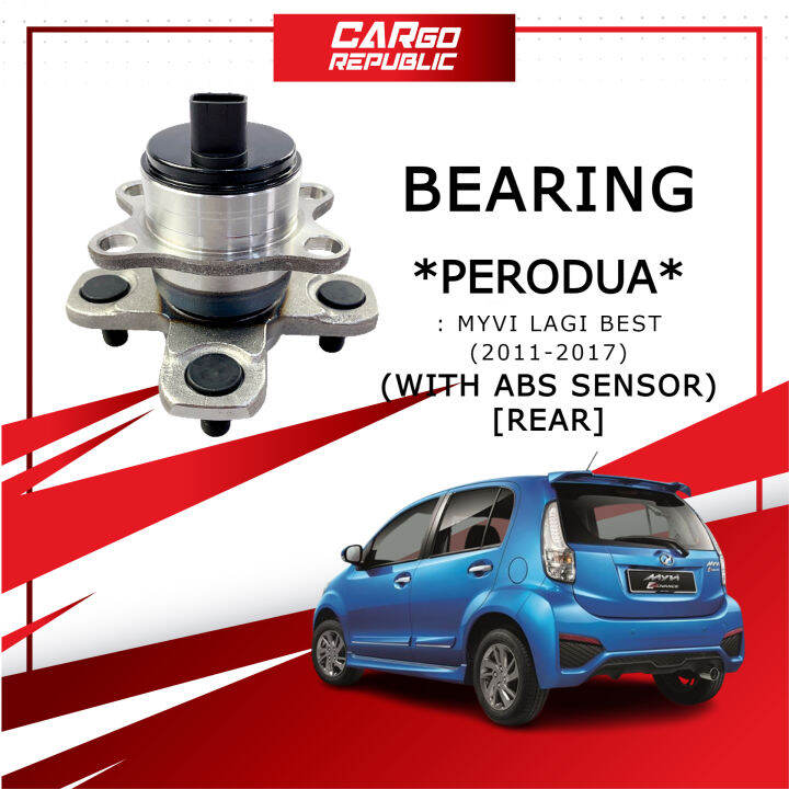 Perodua Myvi Lagi Best (2011-2017) Rear (Belakang) Wheel Bearing hub ...