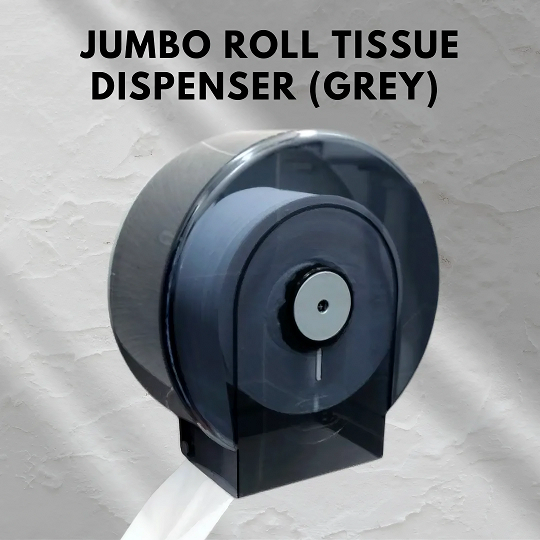 Jumbo Roll Tissue Dispenser (Grey) set of 6 with FREE AMAZING GIFT ...