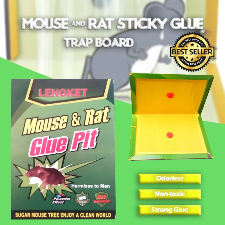 New Mouse Rat Glue Trap, Strength Sticky Boards, Extra Large Size ...