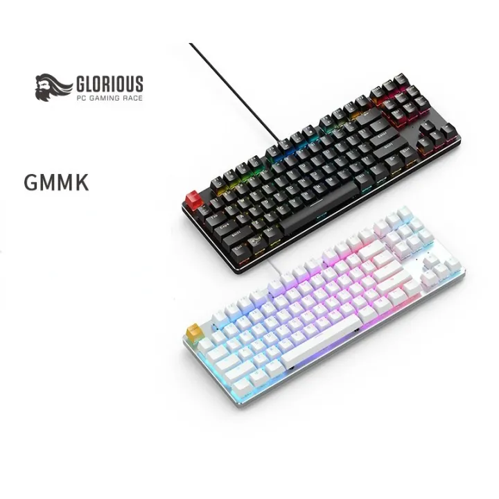 Glorious Modular Mechanical Gaming Keyboard - Full Size GMMK (104 Key ...