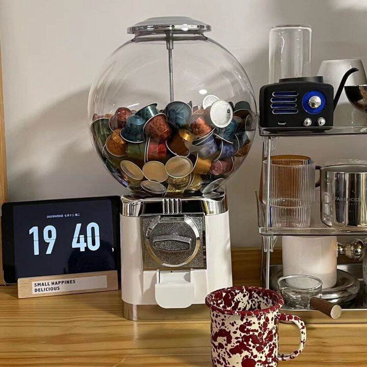 Coin-operated capsule coffee gashapon machine egg twisting machine 扭蛋器 ...