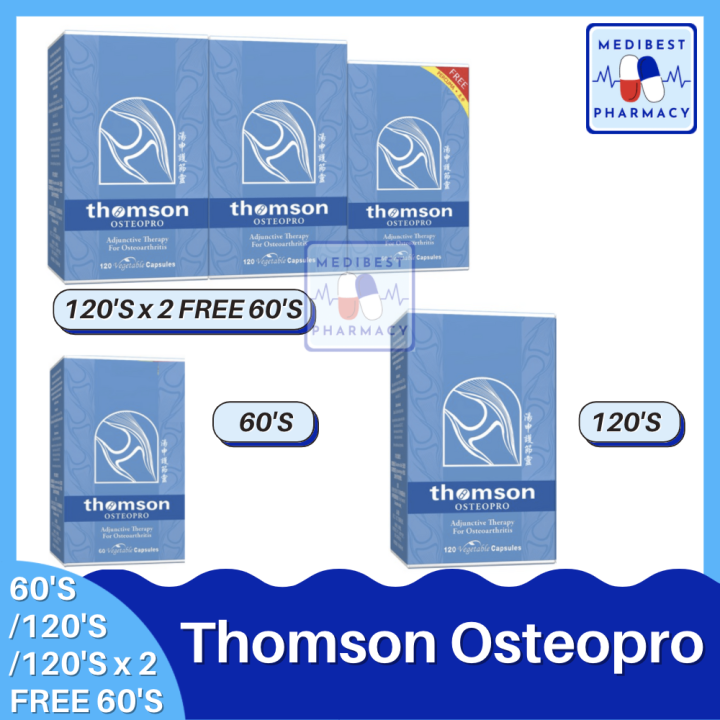 Thomson Osteopro -60'S / 120'S / 120'S x 2 FREE 60'S | Lazada