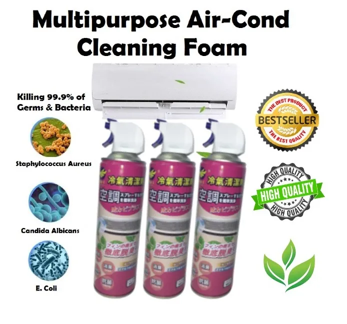 DIY AIR COND CLEANER Home Household Air Conditioner Cleaning Spray for ...