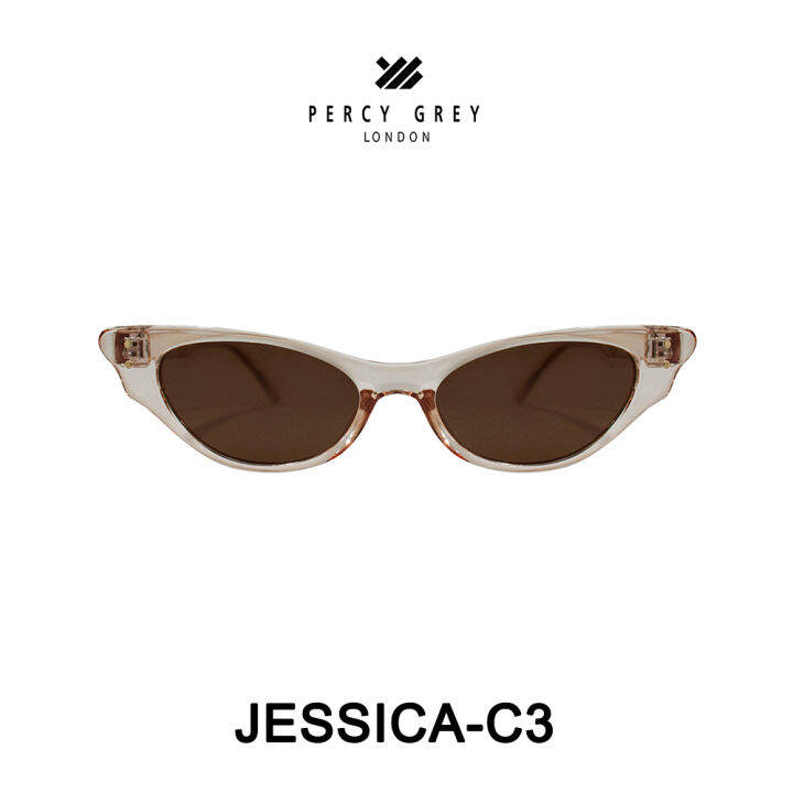 Percy Grey Sunglasses JESSICA-MT C3 แว่นตากันแดด | Lazada.co.th