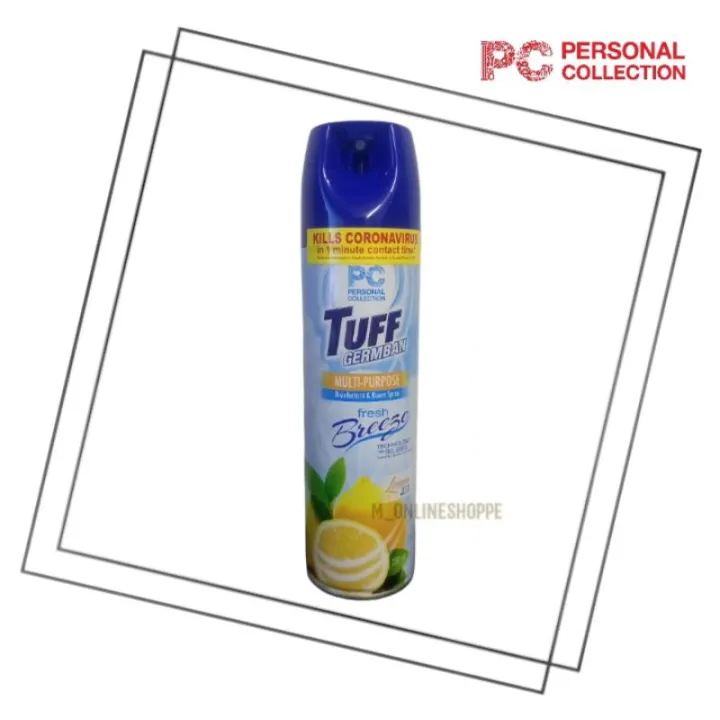 PC Tuff Germban Disinfectant Spray 250ml durable | Lazada PH