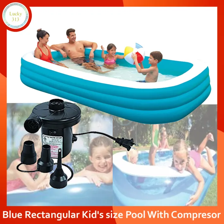 Lucky313 Summer Inflatable Swimming Pool For Kids In Home or Outdoors ...