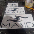 Vinyl Stickers cutout, Never Faded,Quality made, inspired by MASID ...