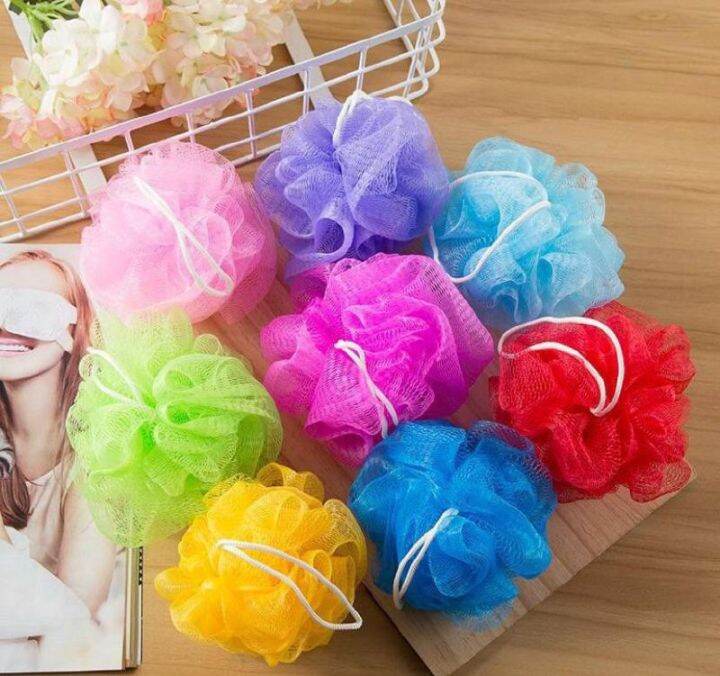 Spons Mandi Jaring | Spon Penggosok Badan | Sponge Jaring Sikat Badan ...