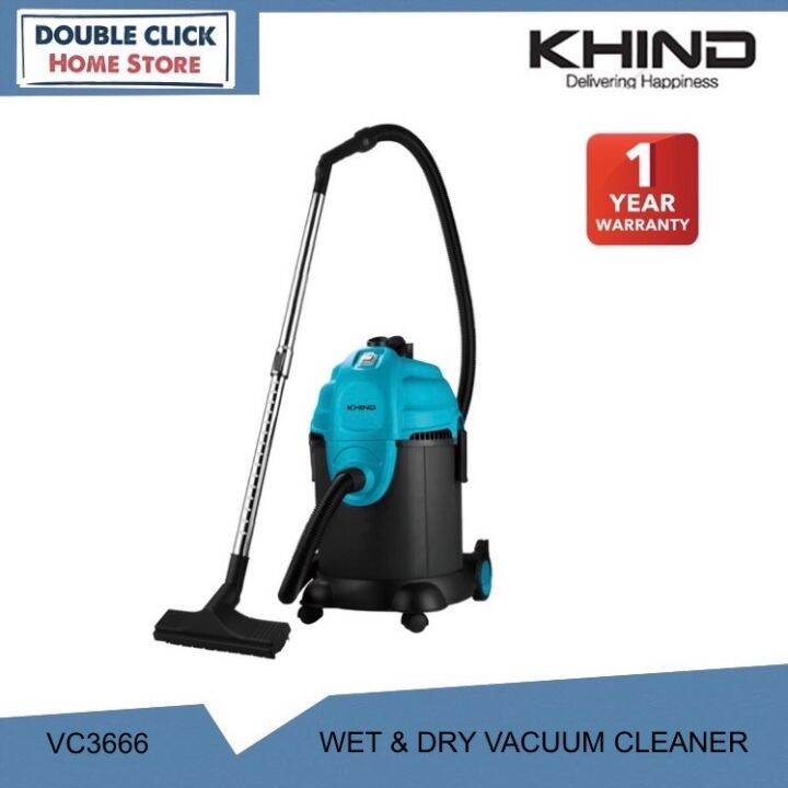 Khind Wet & Dry Vacuum Cleaner VC3666 | Lazada