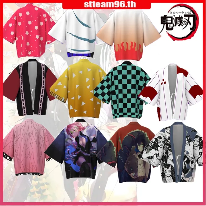 ↂ [COD ] เสื้อดาบพิฆาตอสูร Demon Slayer Kimetsu No Yaiba Cosplay เสื้อ ...
