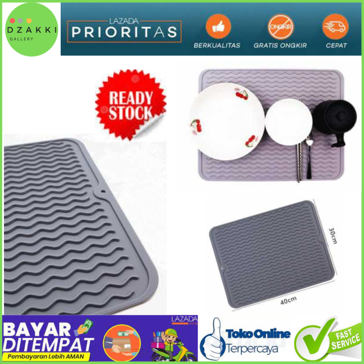 Drain Mat Alat Pengering Cuci Piring Gelas / Pengering piring gelas ...