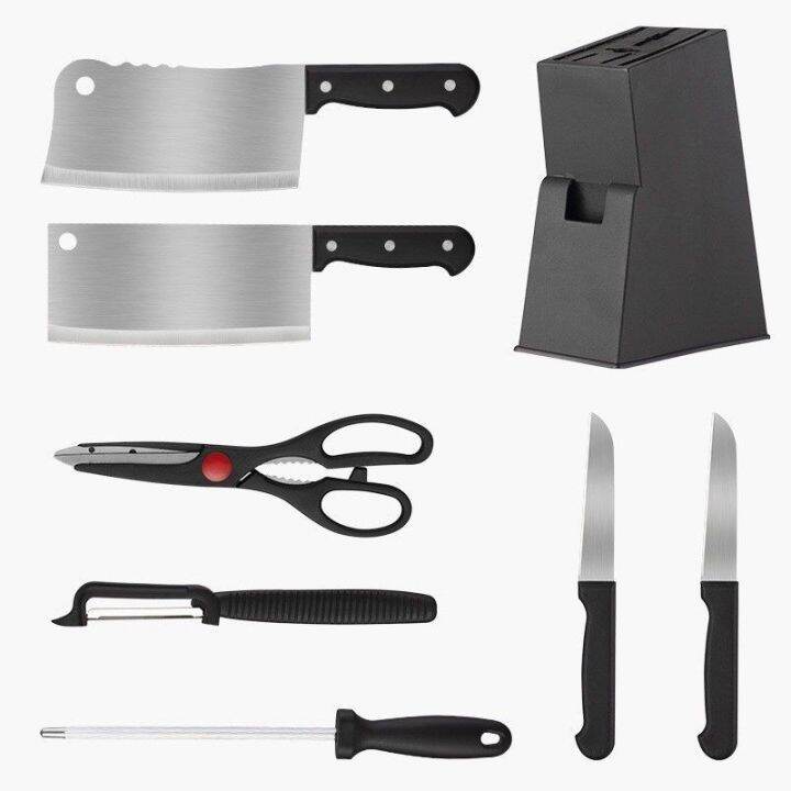 8pcs Kitchen Knife Set with Stand | Lazada PH