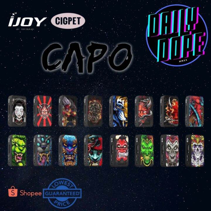 {Legit} Ijoy Cigpet Box Mod 126W Ijoy Cigpet Capo Vape Ijoy Cigpet Capo ...