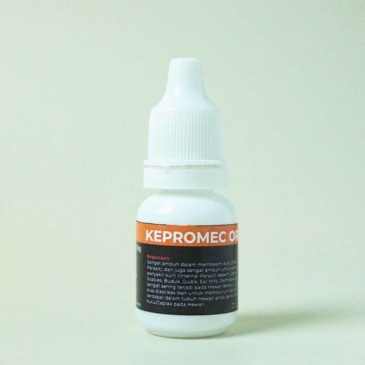 Kepromec Oral 5ml Obat Gudik Jamur Scabies Hewan Kucing Kelinci Anjing ...