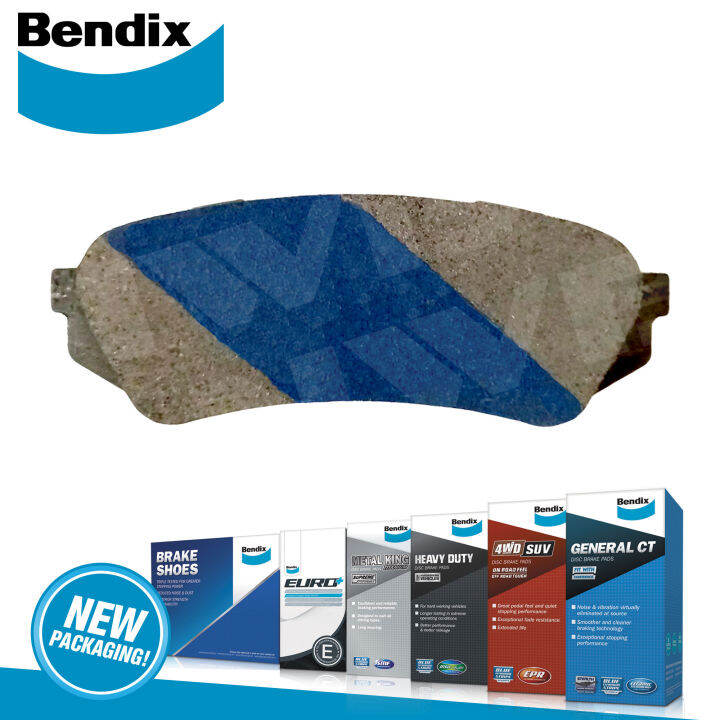 Bendix Brake Pads Rear Set 4WD for Toyota Landcruiser 100 and Lexus ...