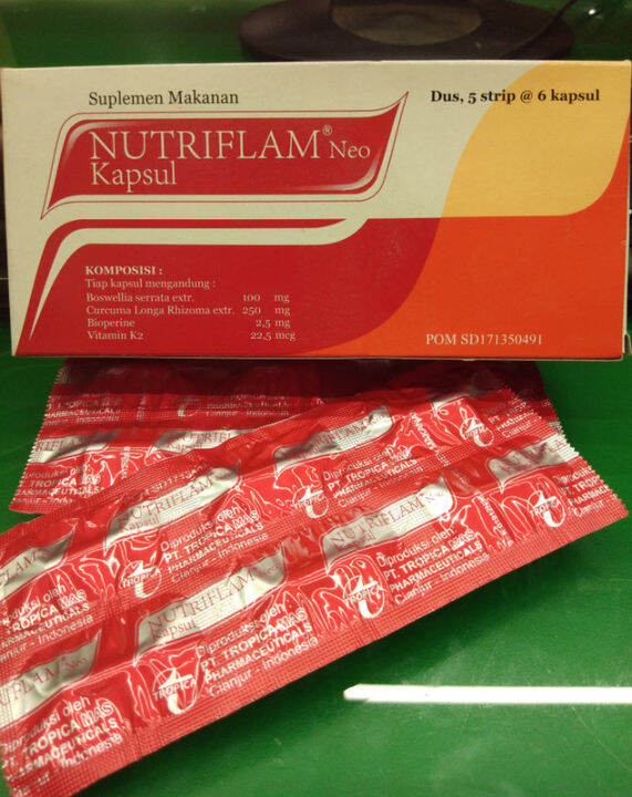 Nutriflam Neo Strip 6 Kaps | Lazada Indonesia