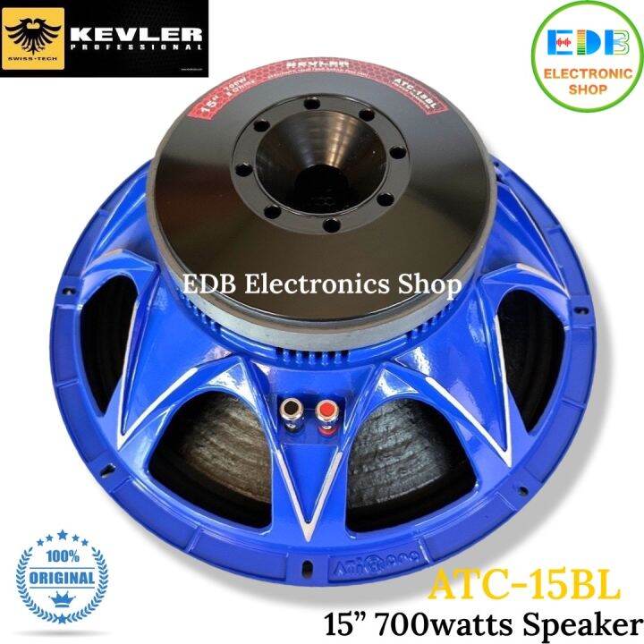 Oiginal Kevler ATC-15BL 15" 700watts Professional Driver Premium Transducer Speaker ATC15BL ...