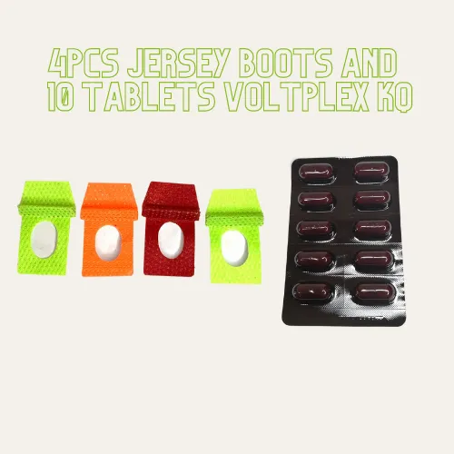 [SOUTH VET] 4pcs Jersey boots and 10 tablets voltplex kq for gamefowl ...