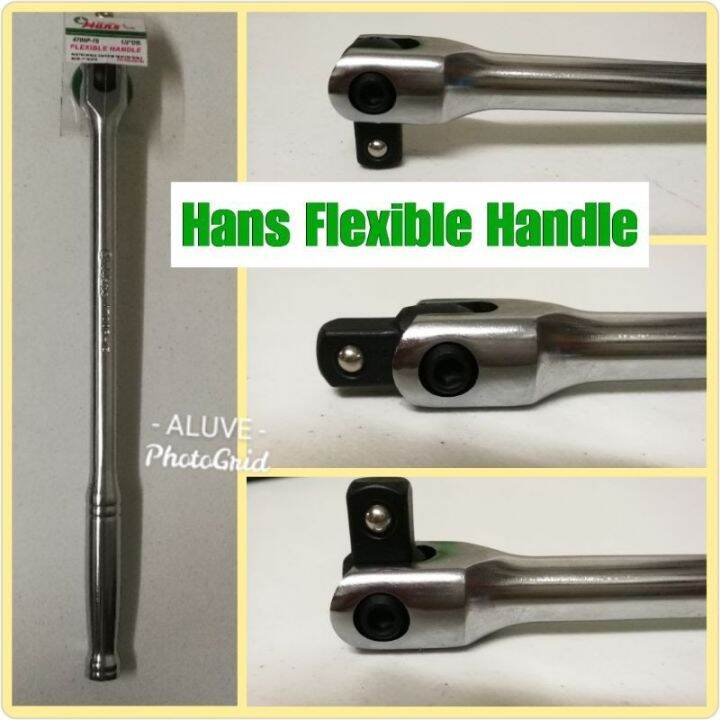 Hans Flexible Handle 1/2 drive 1/4 drive 3/8 drive power handle | Lazada PH