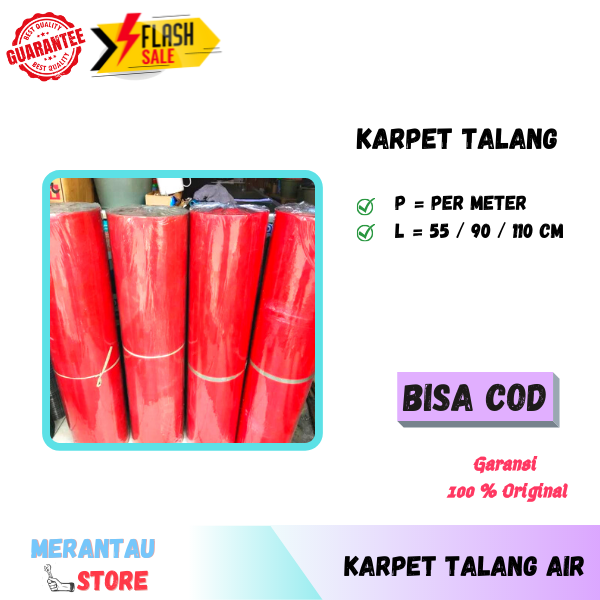 KARPET TALANG Air 90 cm Untuk Atap Rumah Pelindung Bocor Terpal ...