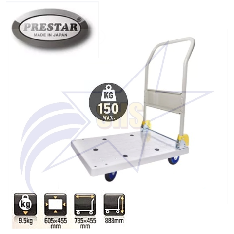 PRESTAR PVC Trolley 150KG [PB-101] / Original Made In Japan | Lazada ...