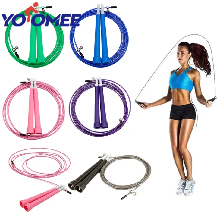 Yoomee Crossfit Speed Jumping Rope Steel Wire Durable Fast Jump Rope ...