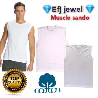 CAF' QUALITY MUSCLE SANDO (WHITE) | Lazada PH