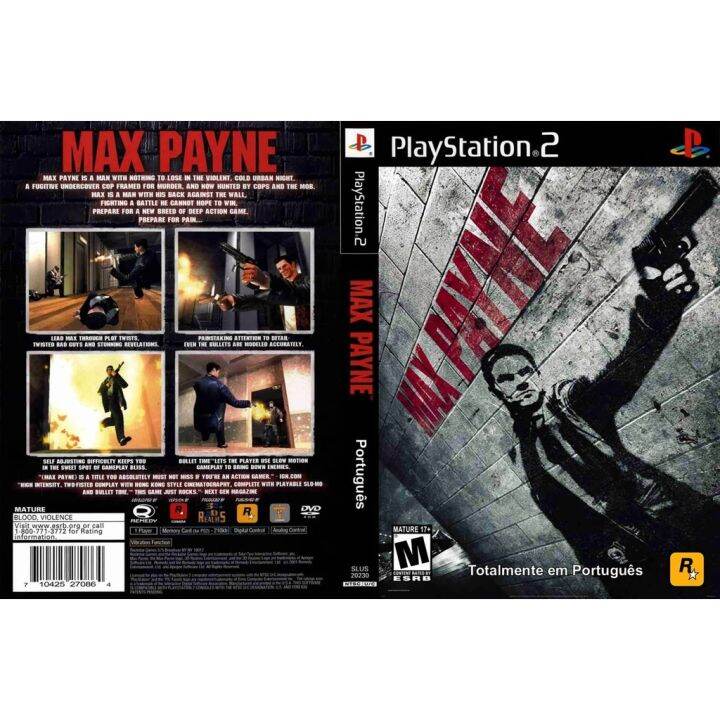 แผ่นเกมส์ PS2 Max Payne คุณภาพ ส่งไว | Lazada.co.th