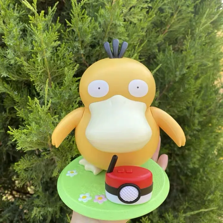 Hot limited Pokemon Kfc Dancing Psyduck Toy KFC Psyduck Figure Music ...