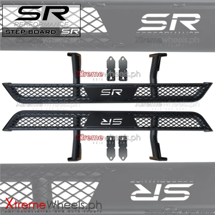 Nissan Navara 2008-2023 Hard Steel Side Stepboard / Step board SR ...